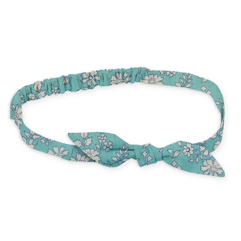 Headband Liberty "Capel" vert d'eau - JAGGS